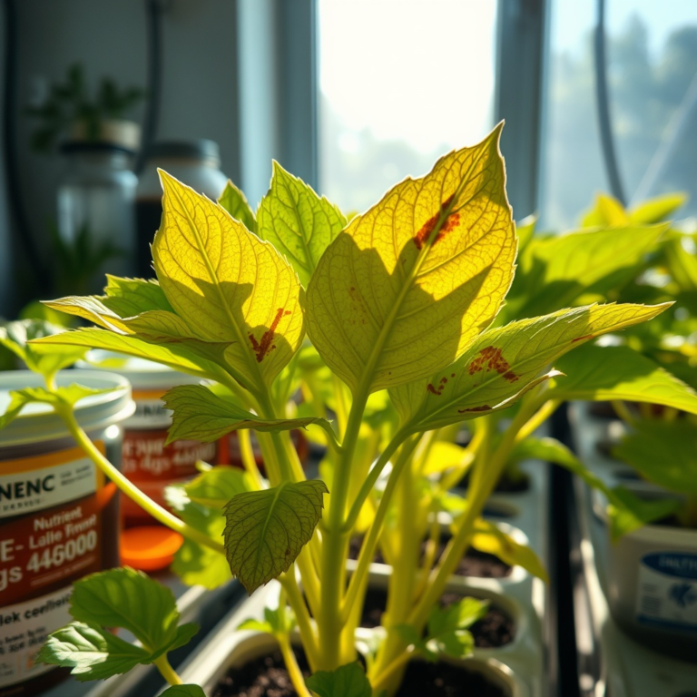 Diagnosing Nutrient Deficiencies in Hydroponic Plants - Easy Home ...