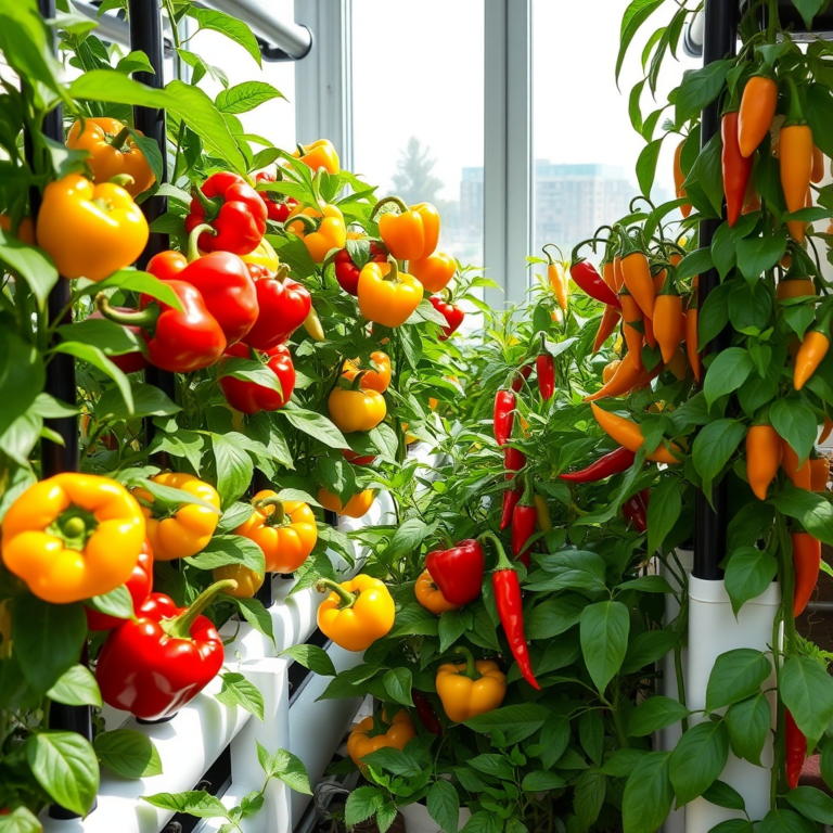 Peppers: From Sweet to Spicy in Your Indoor Hydroponic Garden - Easy ...
