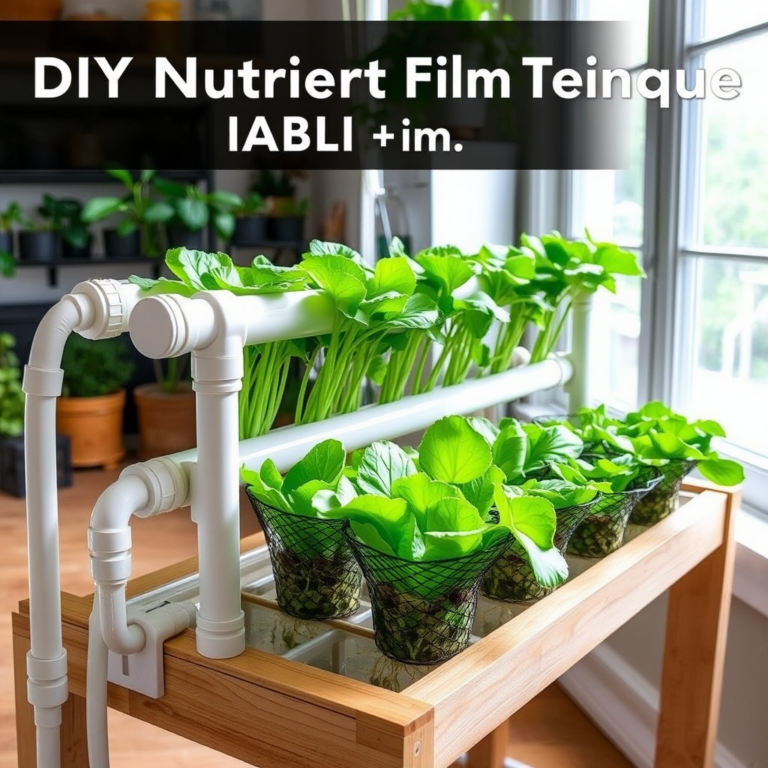 Assembling a DIY Nutrient Film Technique (NFT) Table - Easy Home ...