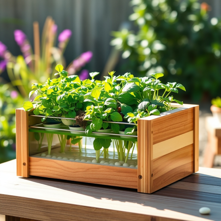 Building a Self-Watering Hydroponic Planter Box - Easy Home Hydroponics
