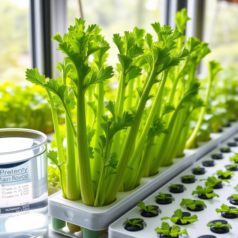 Celery: Crunchy Stalks from Your DIY Hydroponic Setup - Easy Home ...