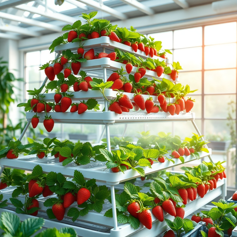 Creating a Hydroponic Strawberry Pyramid - Easy Home Hydroponics Creating a Hydroponic Strawberry Pyramid - Easy Home Hydroponics