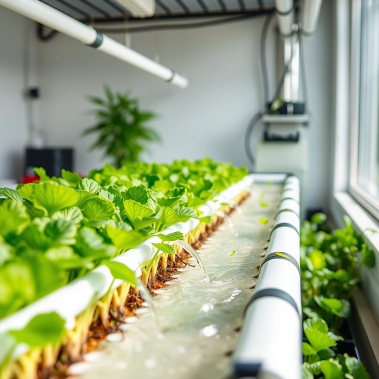 Solving Nutrient Film Technique (NFT) Flow Problems - Easy Home Hydroponics