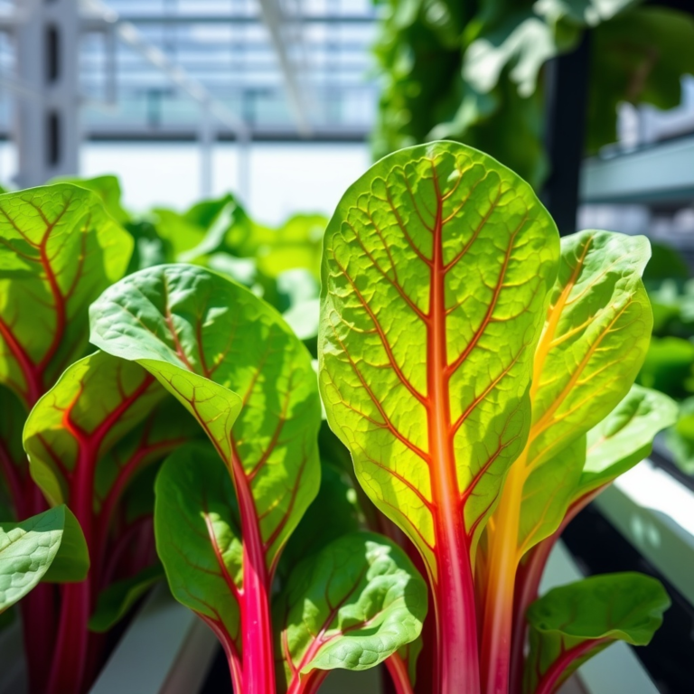 Swiss Chard: Colorful Leafy Greens for Home Hydroponics - Easy Home ...