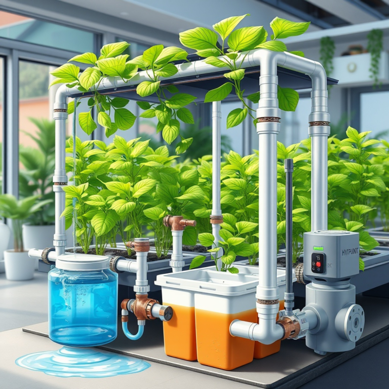 The Basics of Hydroponic System Plumbing - Easy Home Hydroponics
