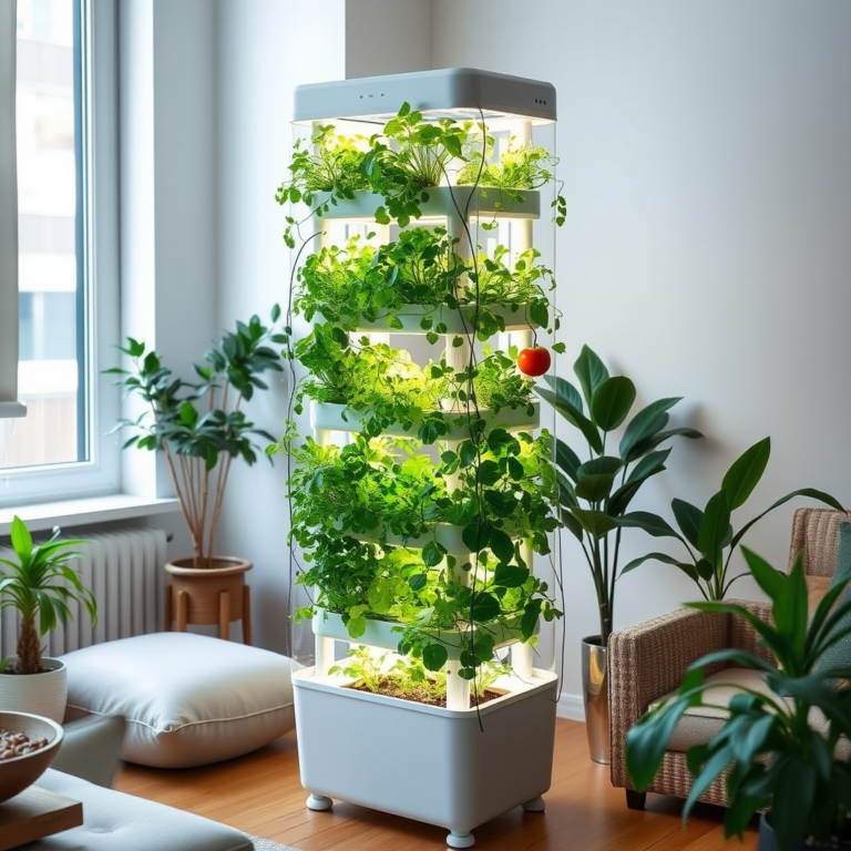 Vertical Hydroponic Systems for Small Spaces - Easy Home Hydroponics