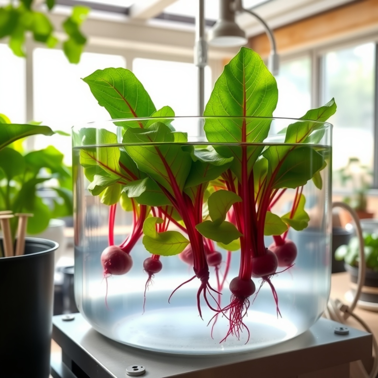 Beet Cultivation in DIY Deep Water Culture Systems - Easy Home Hydroponics