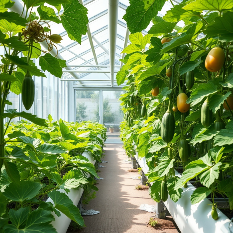 Hydroponic Vine Crop Management: Cucumbers and Melons - Easy Home Hydroponics