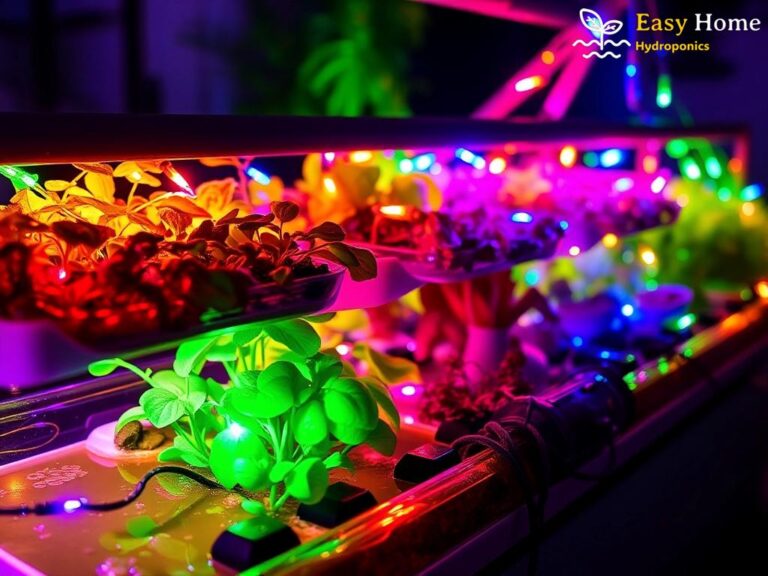 Using Holiday LED Strings for Creative Hydroponic Lighting - Easy Home ...